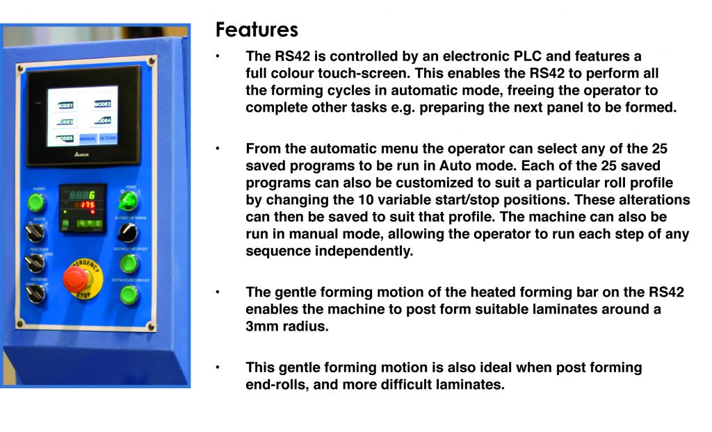 RS42 Postformer - Farnese NZ LTD
